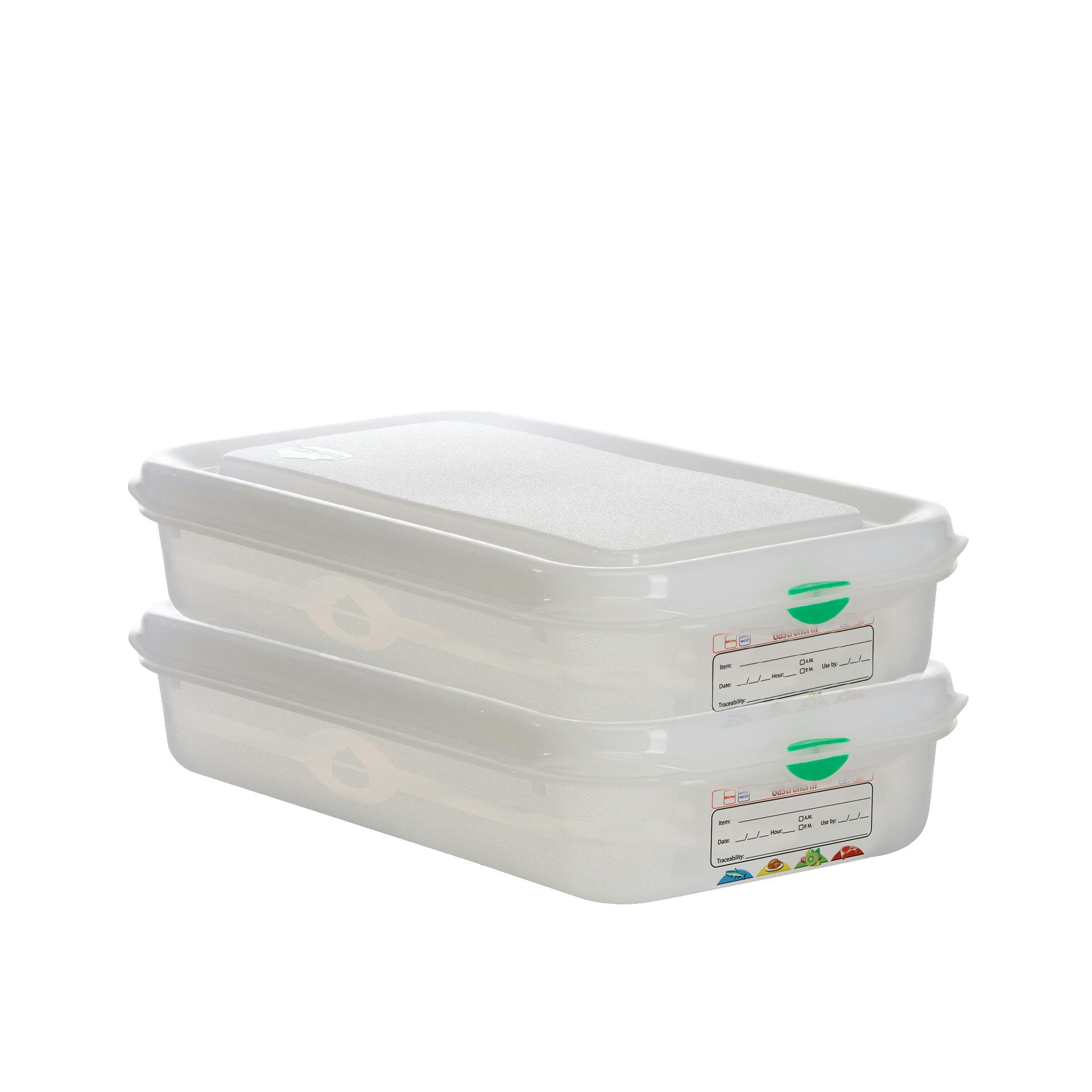 Gastronox 1/3 H65 (Lot de 2 unités). Boîte alimentaire hermétique ...