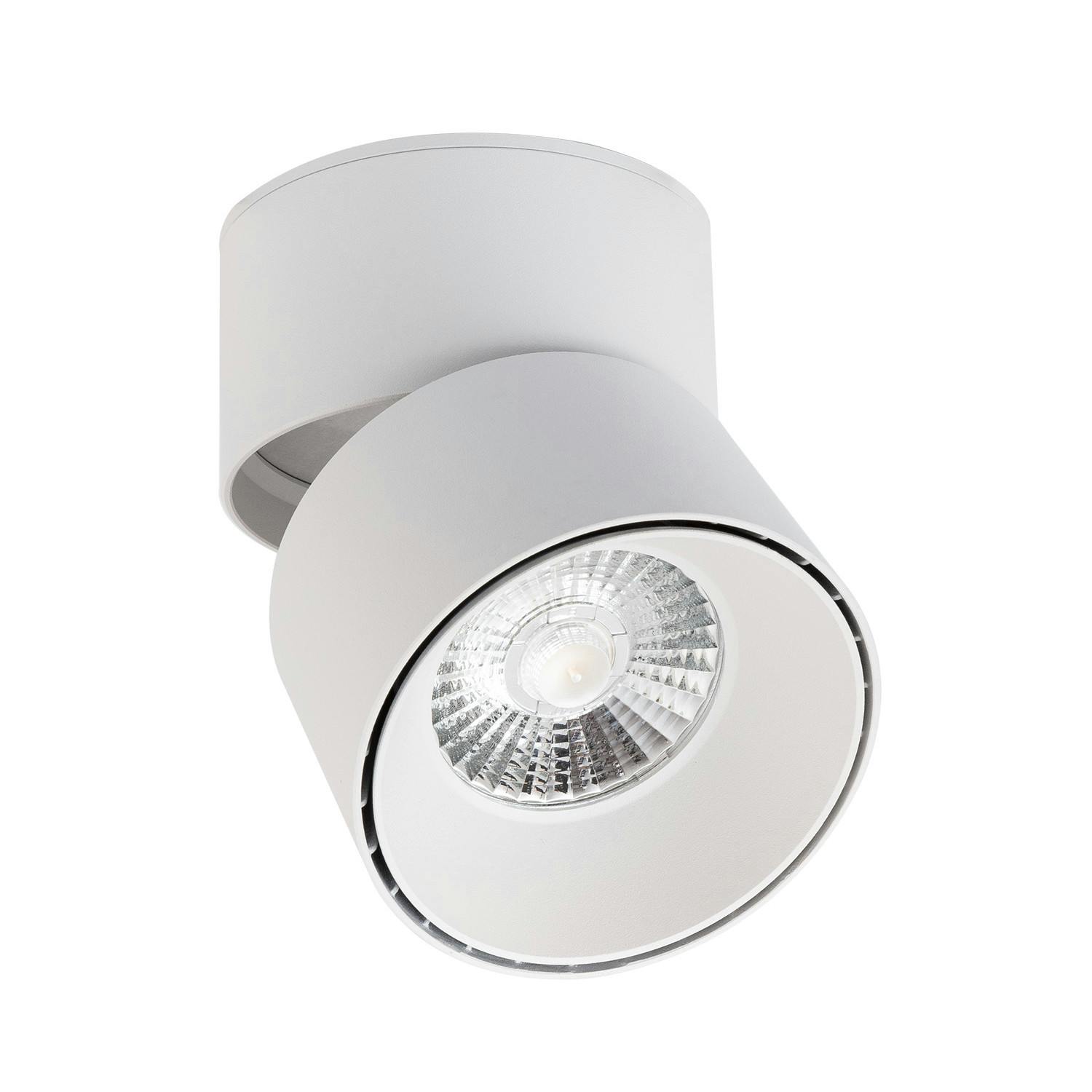 efectoLED Aplique LED 7W Aluminio Circular Blanco New Onuba ILUZZIA Blanco Neutro 4000K - 4500K ...