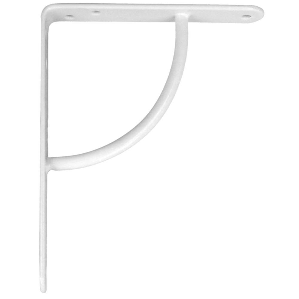 Regalkonsole Regalwinkel Weiß 150mm Garderobenkonsole Regalträger ...