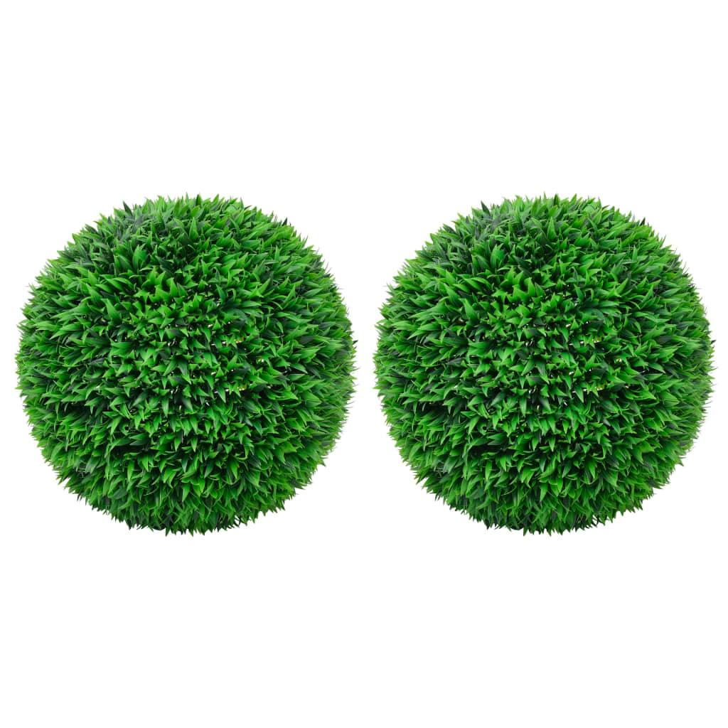 Bolas de boj artificial 2 unidades 55 cm | Makro