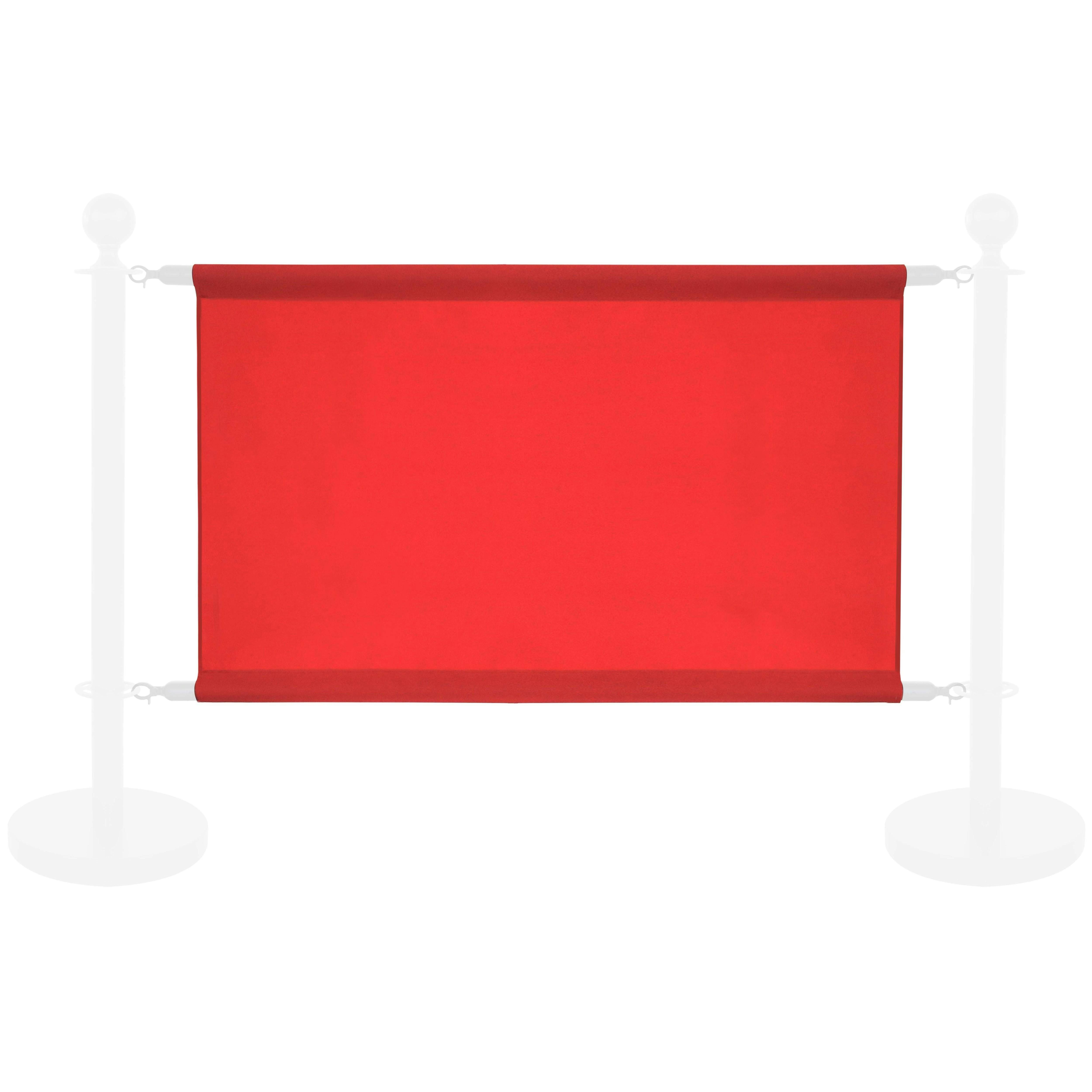 Rood doek voor terrasafscheiding 100x69cm | Makro