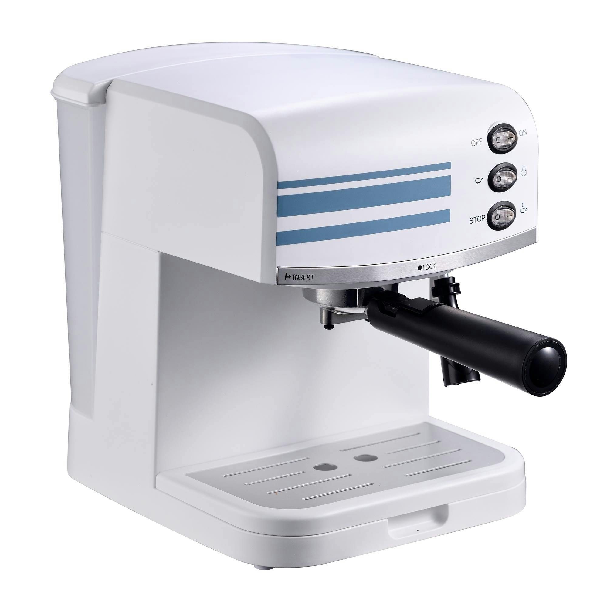 BERGNER - Cafetera espresso 850W de 1,5L y 15BAR y accesorios de embudo ...