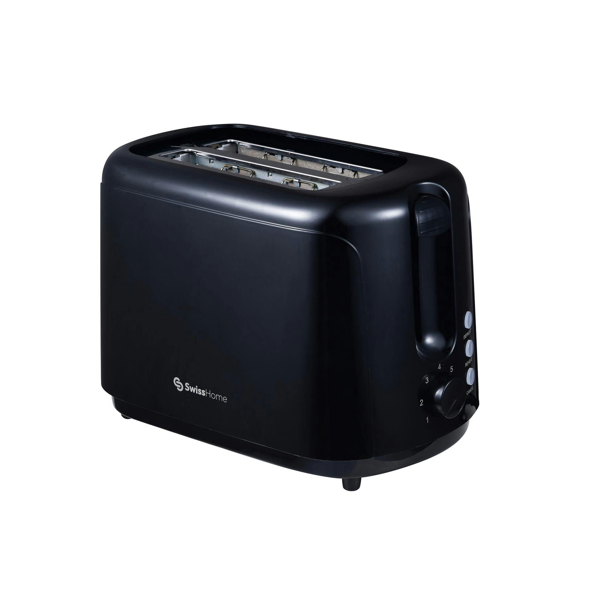 Swiss Home - Toaster für 2 Scheiben mit 7 Geschwindigkeiten und 700 W ...