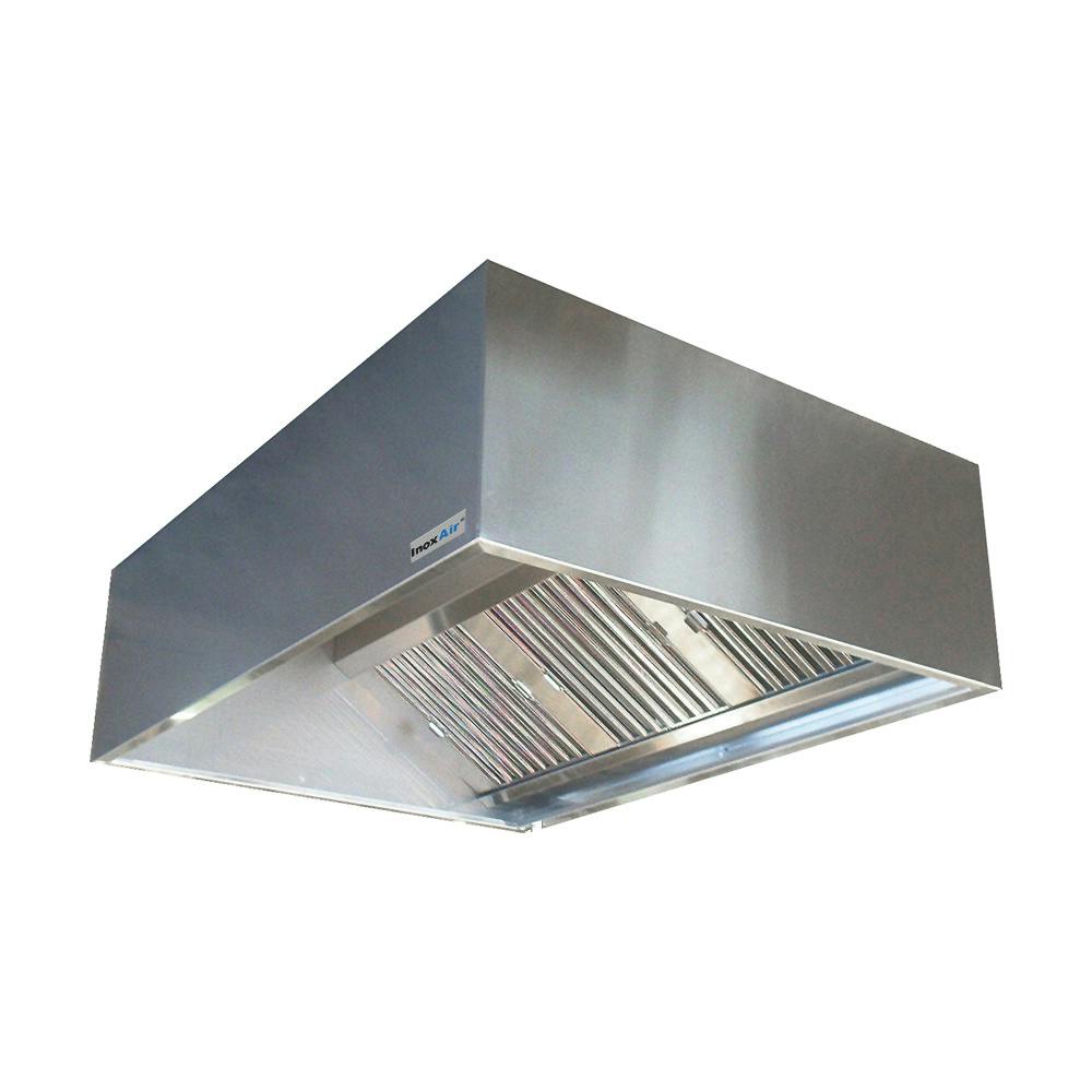 InoxAir Wandhaube, 3.800 x 1.400 x 450mm | METRO