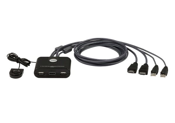 ATEN CS22HF USB FHD HDMI Kabel Switch 2-Poorts | Makro