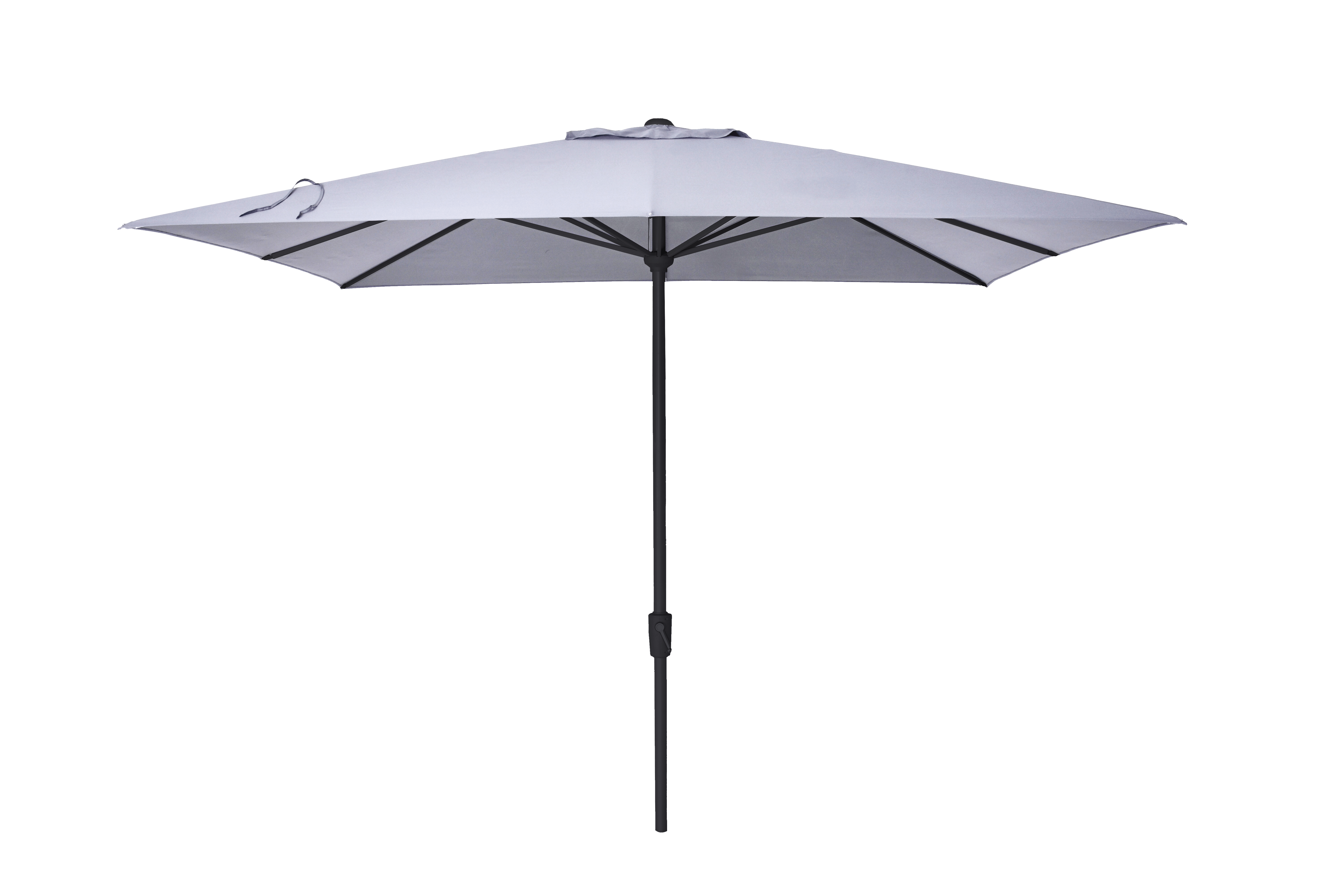 METRO Professional Parasol, aluminium / polyester, 3 x 3 m, UV ...
