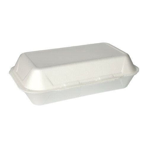 500 Stück Menüboxen Lunchbox HB10 IP10 XPS Weiß | METRO