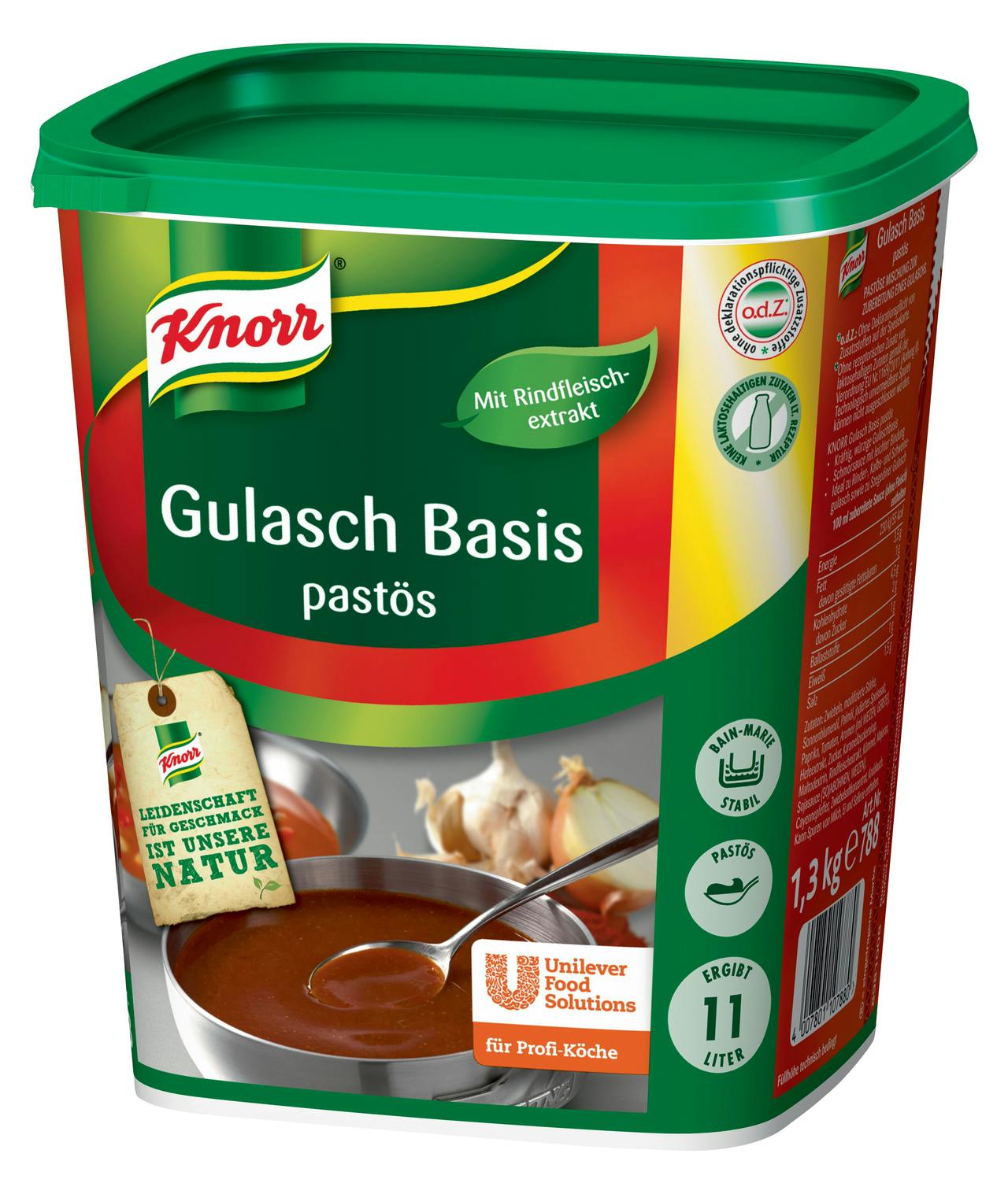 Knorr Gulasch Basis Pastös (1,3 kg) | METRO Marktplatz