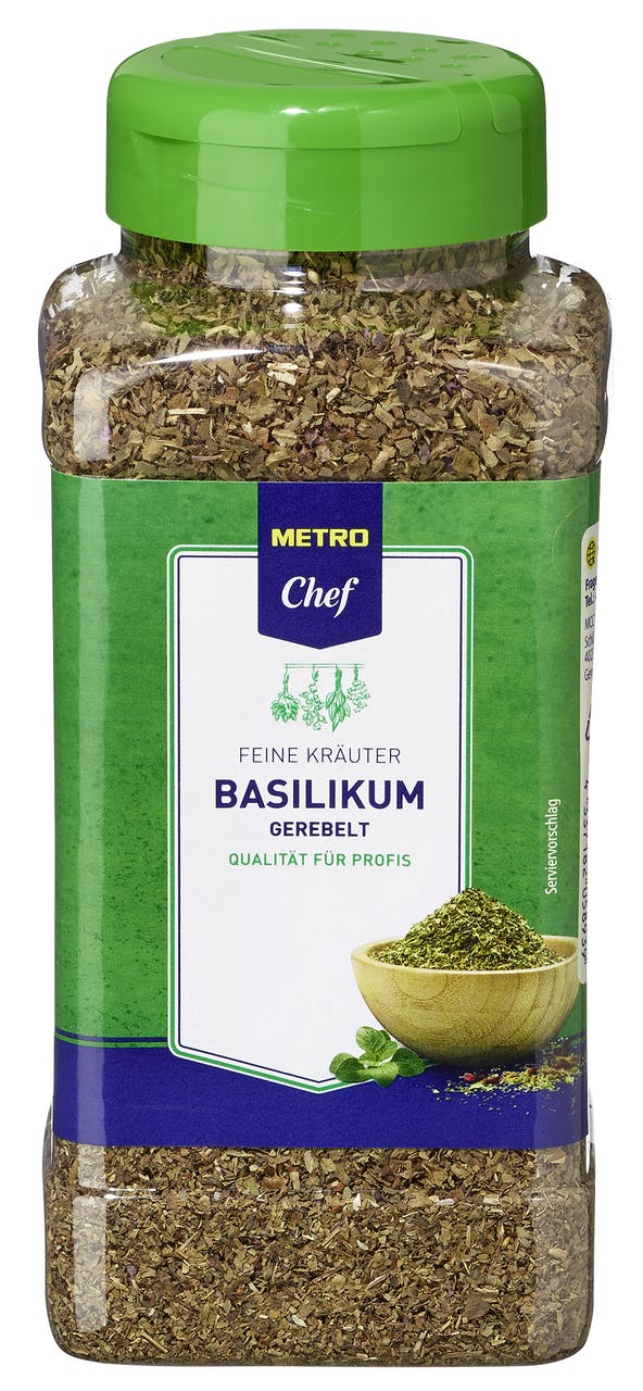 METRO Chef Basilikum Gerebelt (140g) | METRO Marktplatz