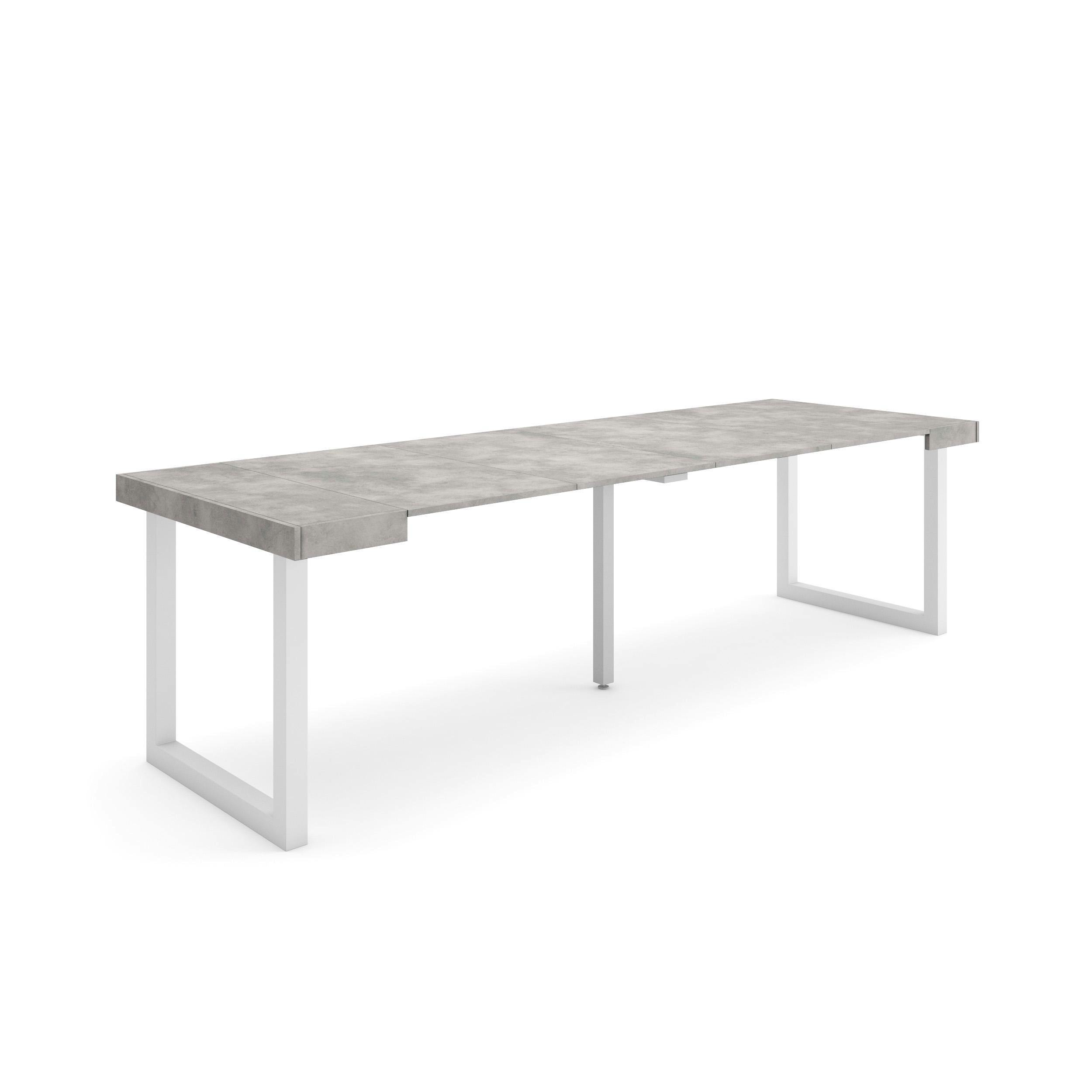 Uitschuifbare Consoletafel, Console table, 262x90x73cm, Voor 12 ...