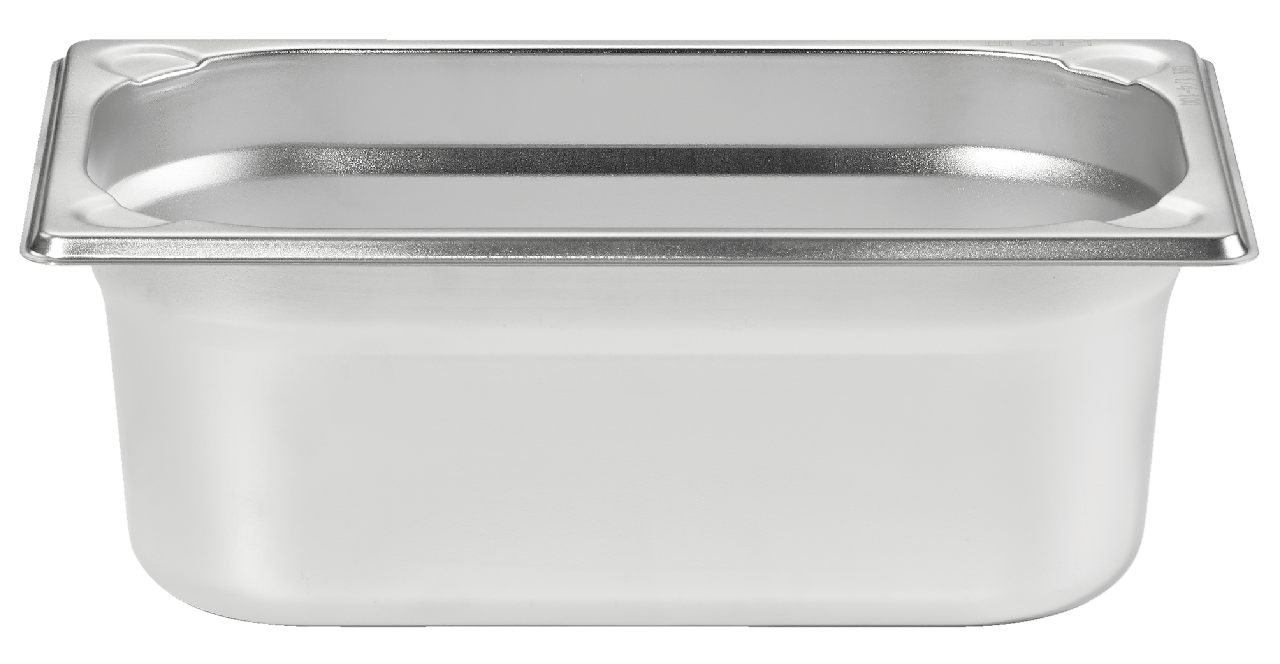 METRO Professional GN-container 1/4, 100 mm, roestvrij staal 14/1 | Makro