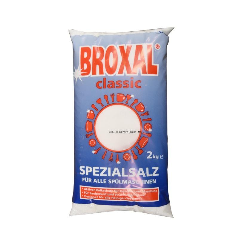 BROXAL Classic Spezialsalz fein Regeneriersalz 1 Karton = 6 x 2 kg ...