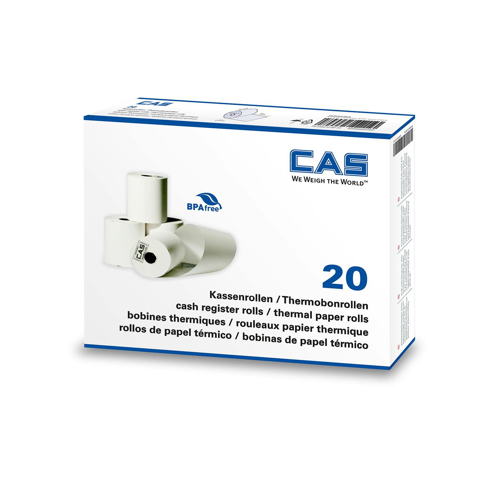 CAS Rouleaux thermiques pour balance CT100 | METRO