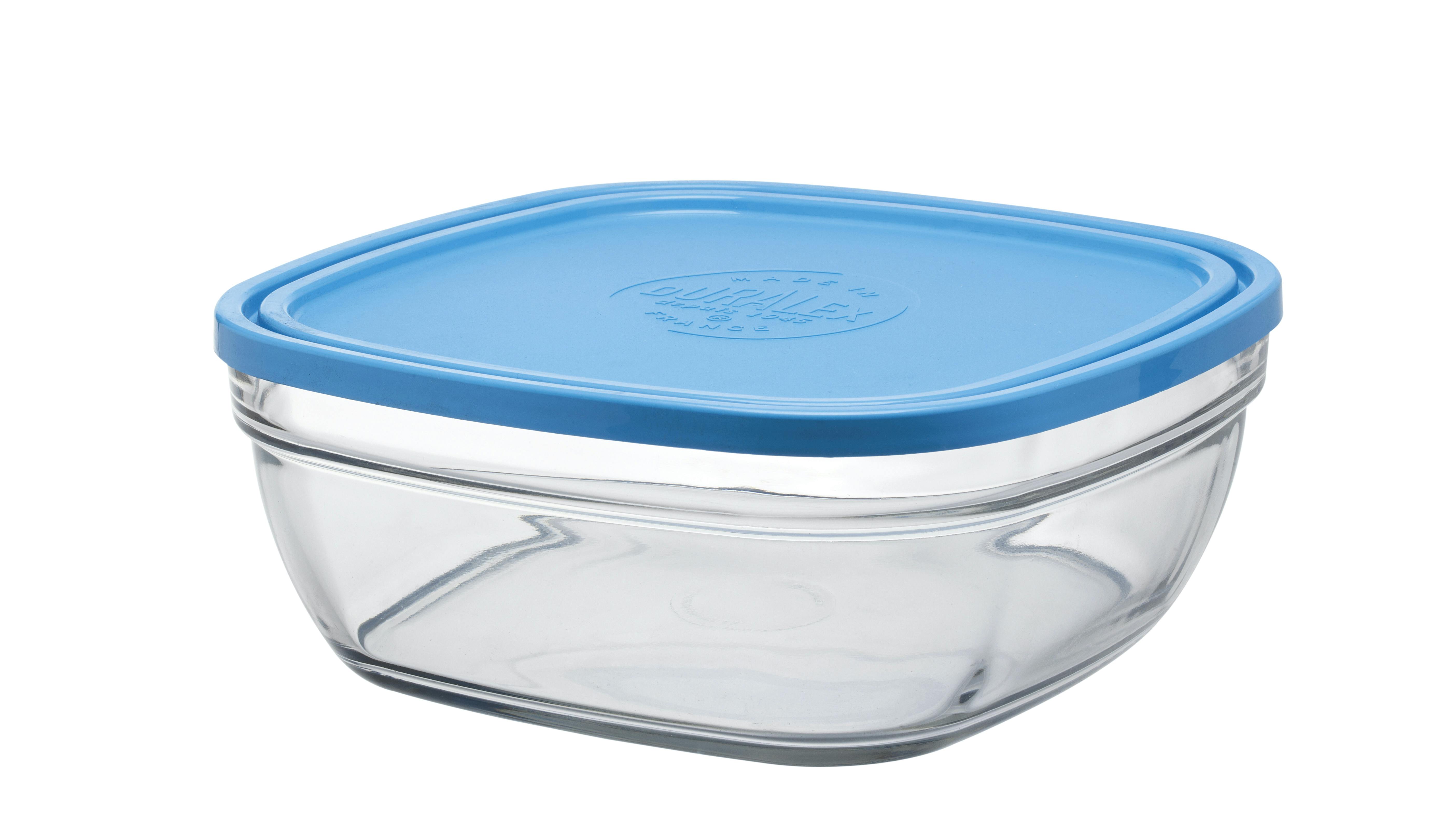 Duralex 9024AM06A1111 Freshbox Carré Frischhaltebox mit Deckel, 23x23cm ...