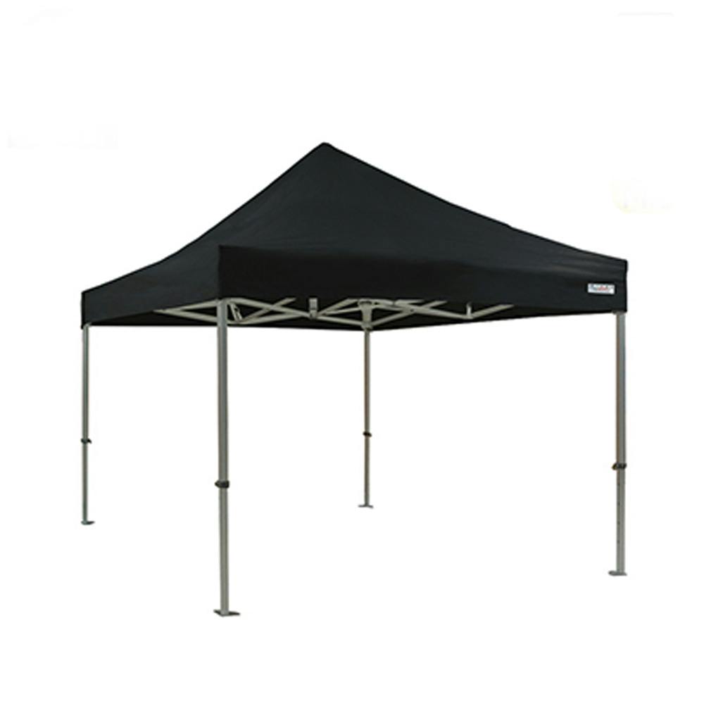 Tente pliante PRO 4x4m - ALU 45mm/polyester 380g Norme M2 - noir - FRANCE-BARNUMS | METRO