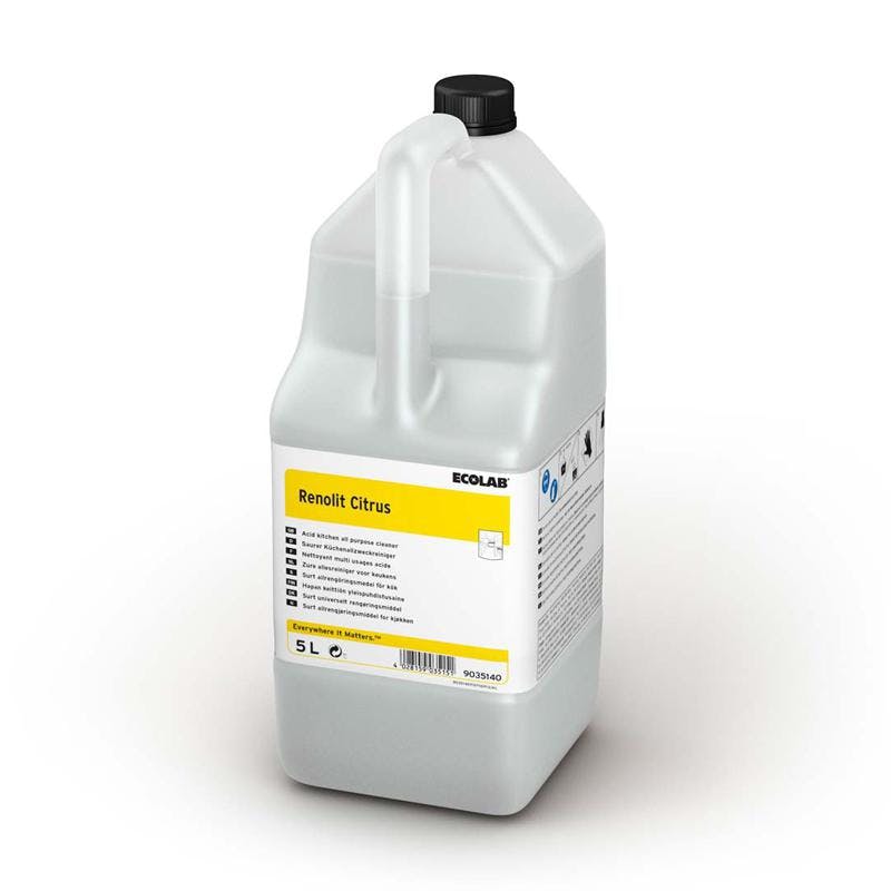 ECOLAB Renolit Citrus sauerer Allzweckreiniger 5 l Kanister | METRO ...