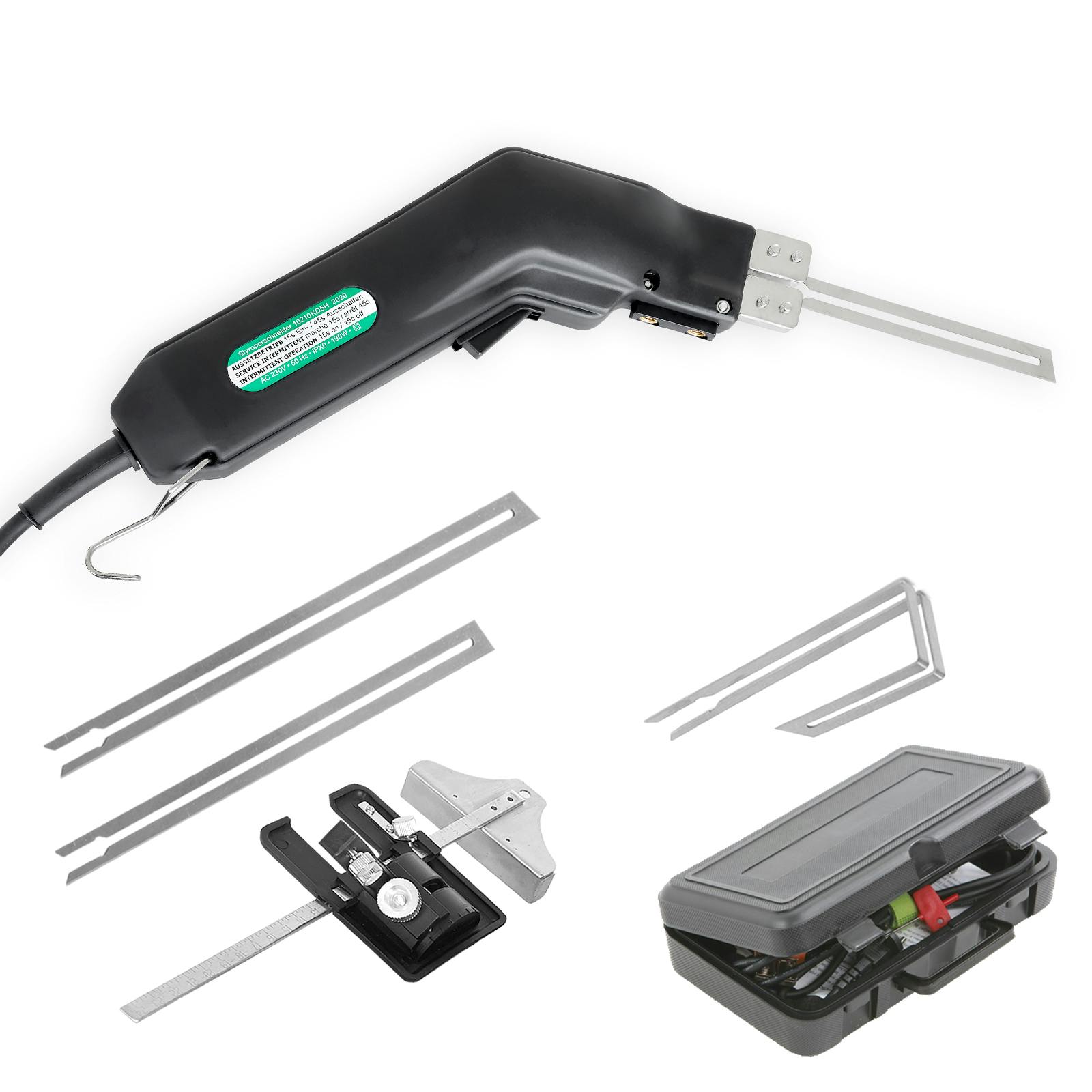 Styrocutter 190 Watt » Styroporschneider » Handschneidegerät im Set 7 ...