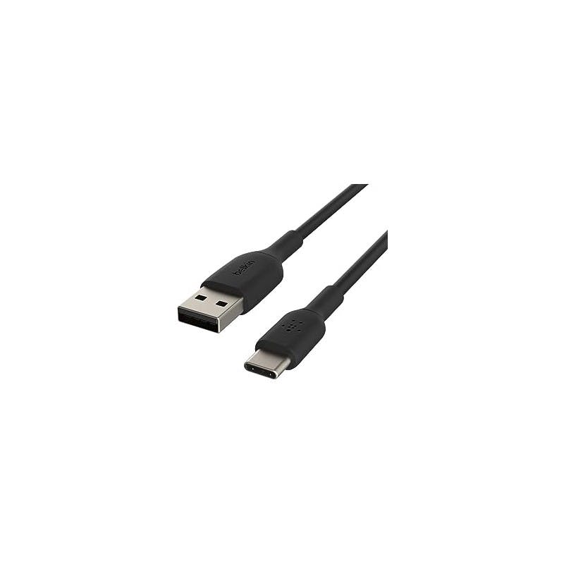 Belkin CAB001BT1MBK USB-kabel 1m USB A USB C Zwart | Makro