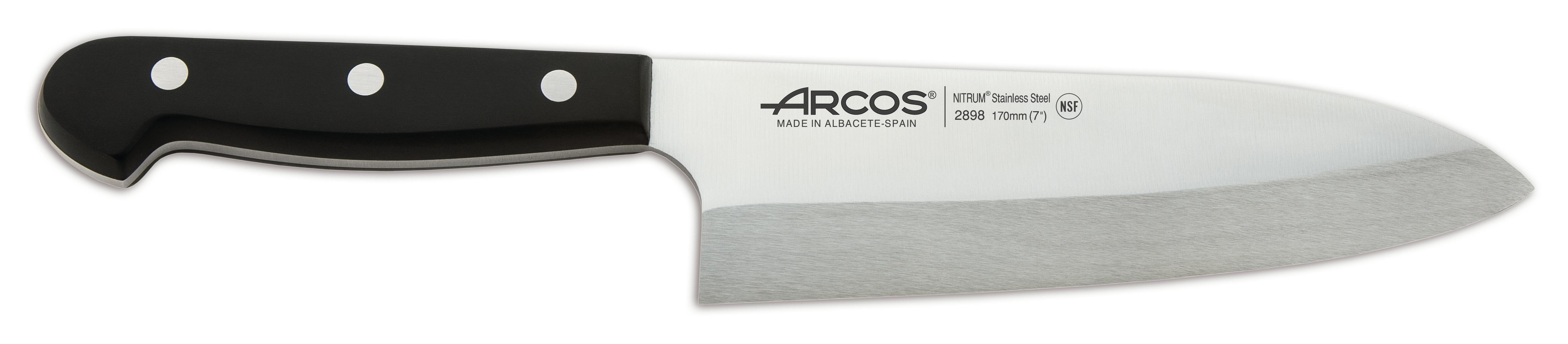 Arcos Serie Universal - Messer Deba Asiatisches Messer - Klinge Nitrum ...