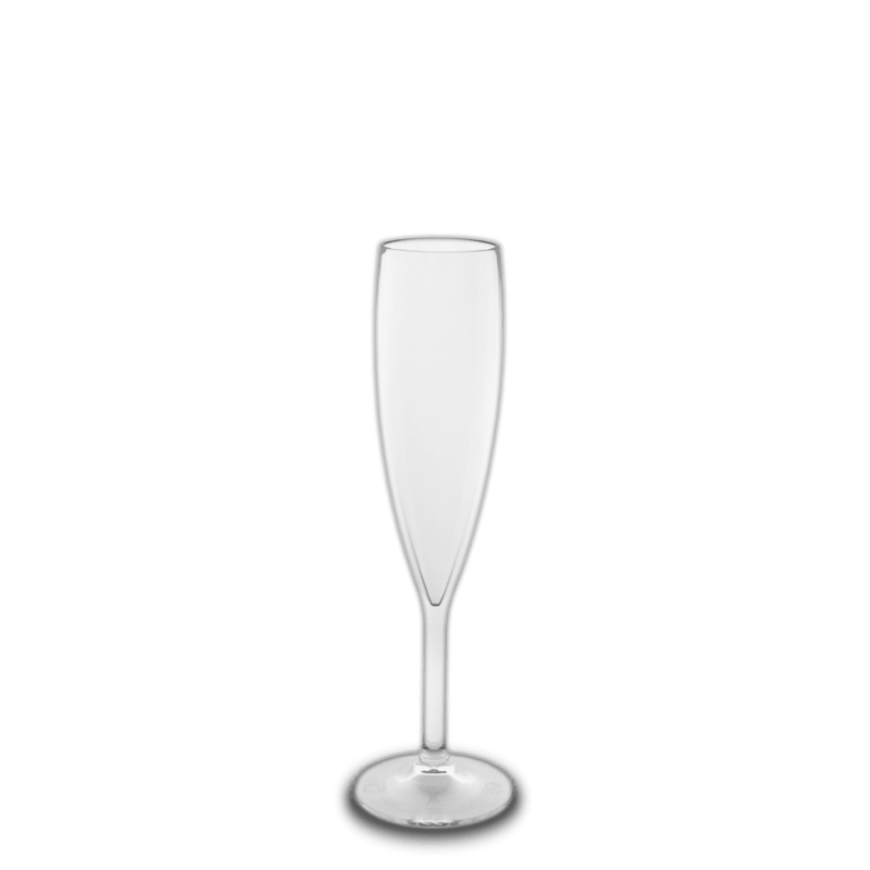 Plastorex - Flûte à champagne effet cristal en copolyester, 9cl, Ø 5 CM ...