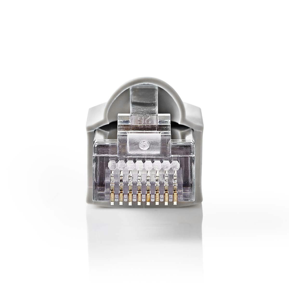 Nedis RJ45-Stecker - Stecker - Solid UTP CAT5 - Gerade - Vergoldet - 10 ...