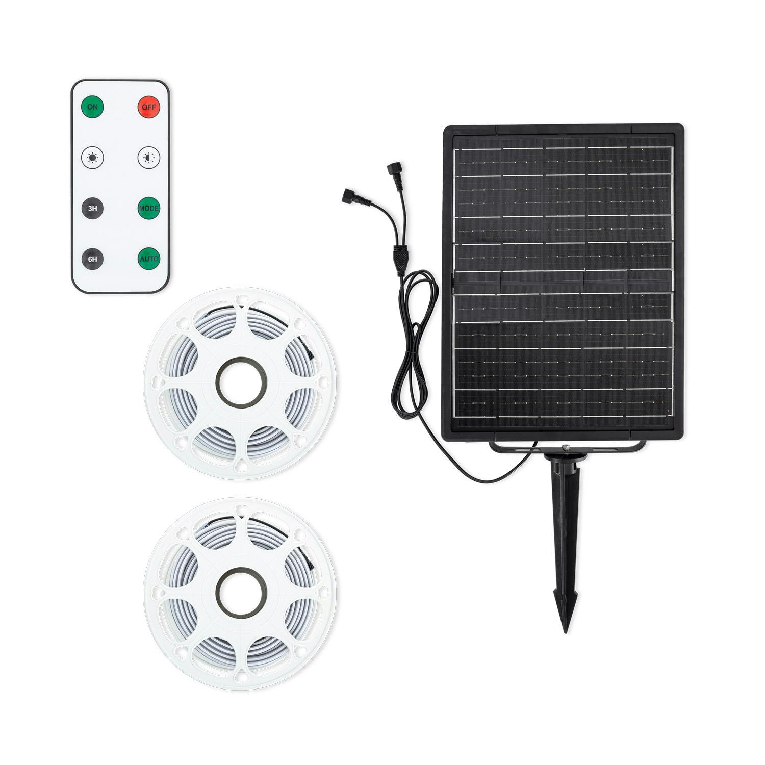 Ledkia Tira LED Exterior Solar 24V DC SMD2835 60 LED/m 50m IP65 Ancho ...