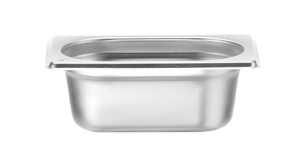 Contenitore GN Hendi Budget Line GN1/9 da 0,6 litri in acciaio inox ...
