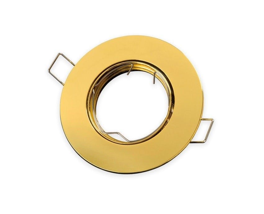 Einbaustrahler GU10 35° Schwenkbar Ø80mm Bohrloch Alu GU5.3 Fassung 12V ...