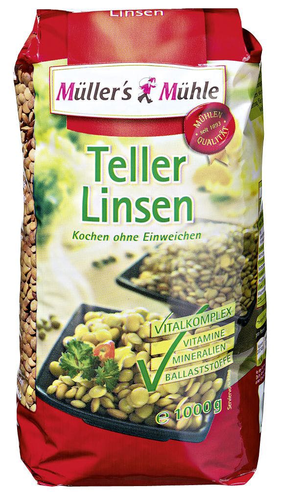 Müller´s Mühle Teller Linsen Erlesene Qualität (1 kg) | METRO