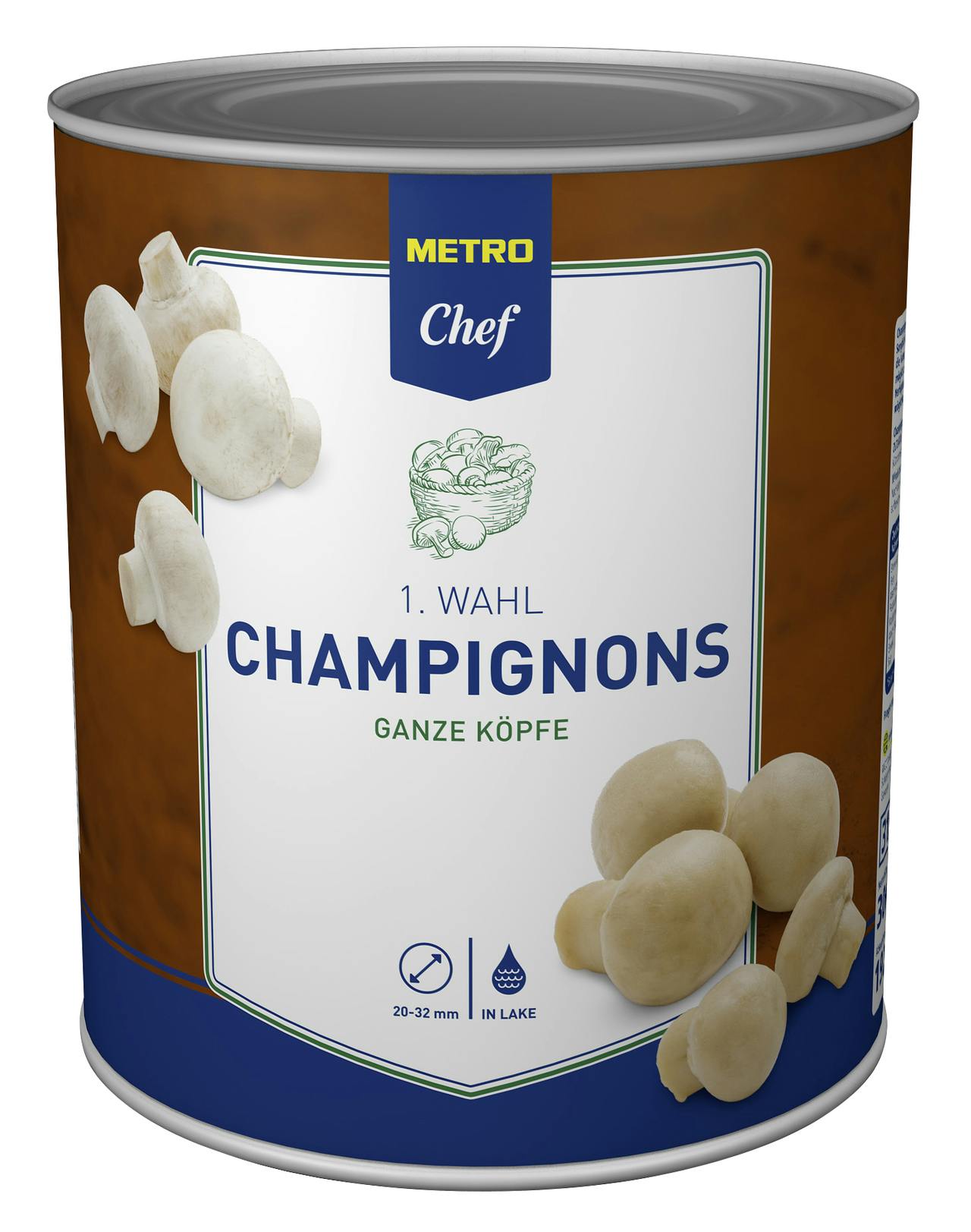 METRO Chef Champignons Ganz (1,9 kg) | METRO