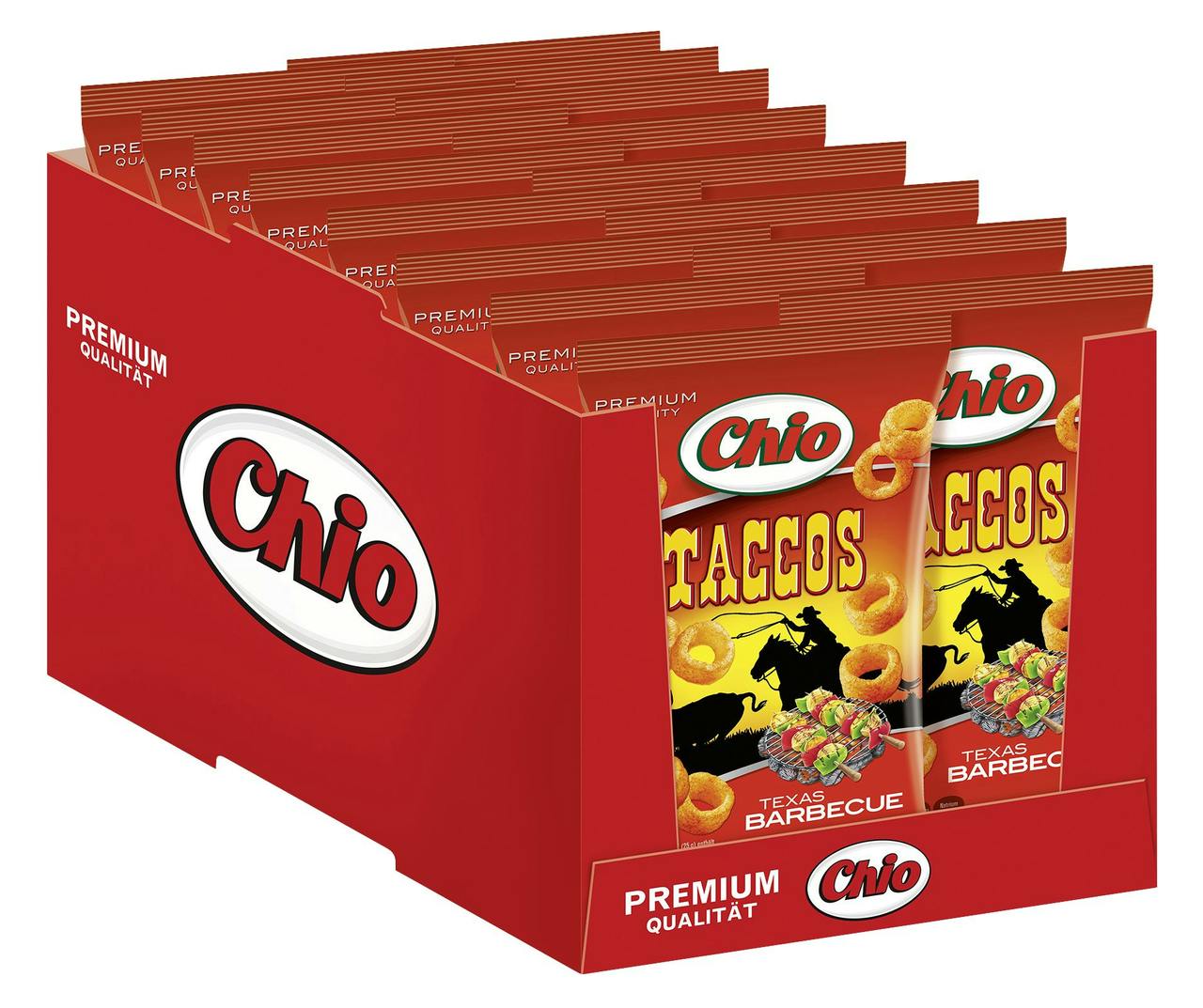 Chio Taccos Texas Barbeque Style 14 x 25g (350g) | METRO Marktplatz