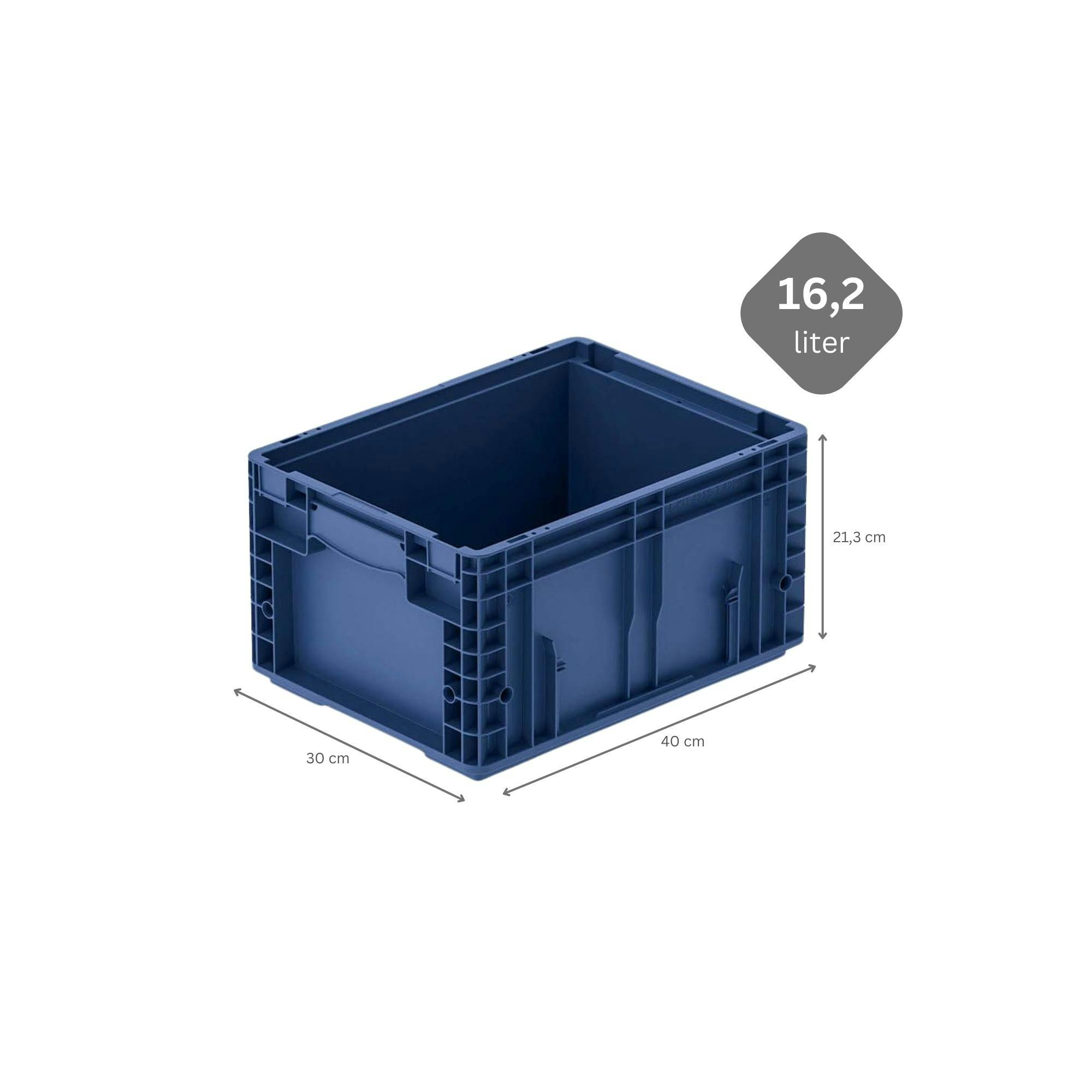 PROREGAL VDA KLT Kleinladungsträger mit Verbundboden | HxBxT 21 ...