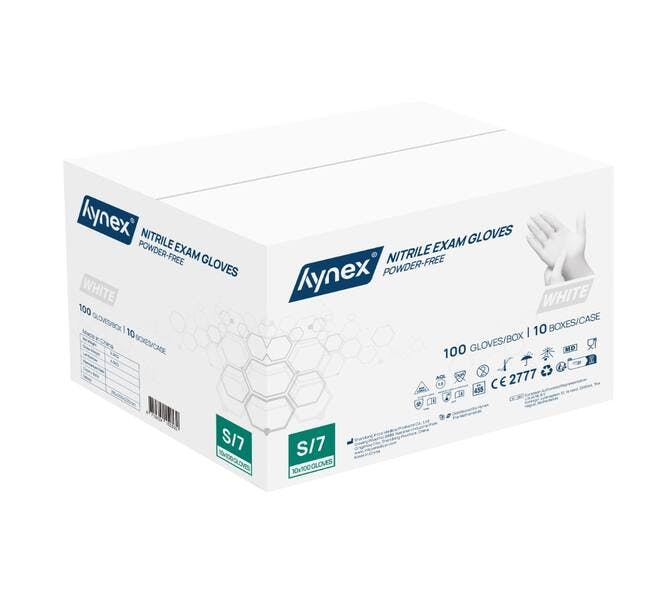 Hynex Nitrile PF White 3,5gr MD - 1000/stuks (10 doosjes ...