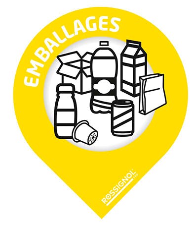 Rossignol - Stickers tri gouttes adhésif (x50) COLLEC - emballages | METRO