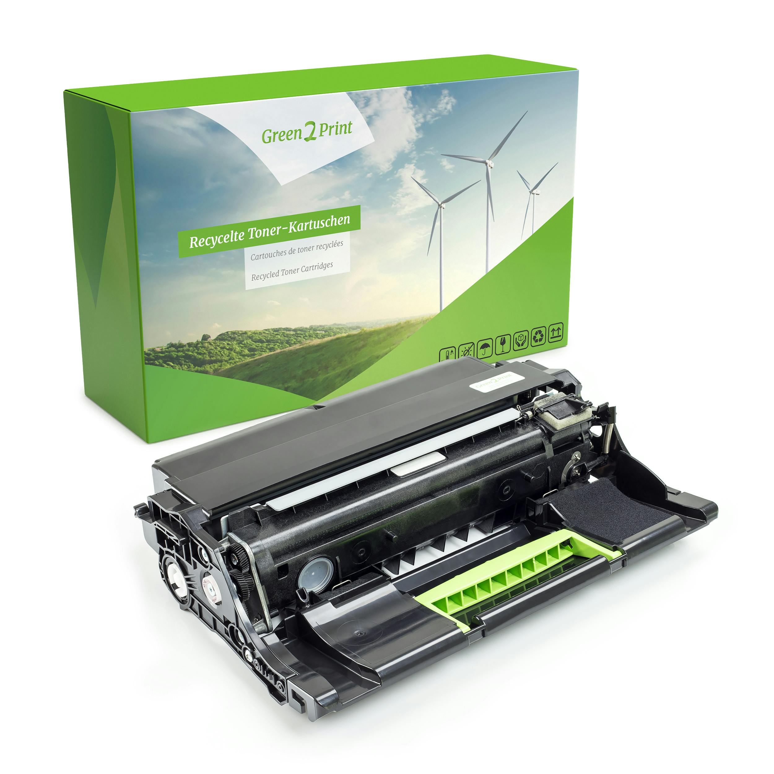 Green2Print Trommel 60000 Seiten ersetzt Lexmark 24B6040 passend für ...