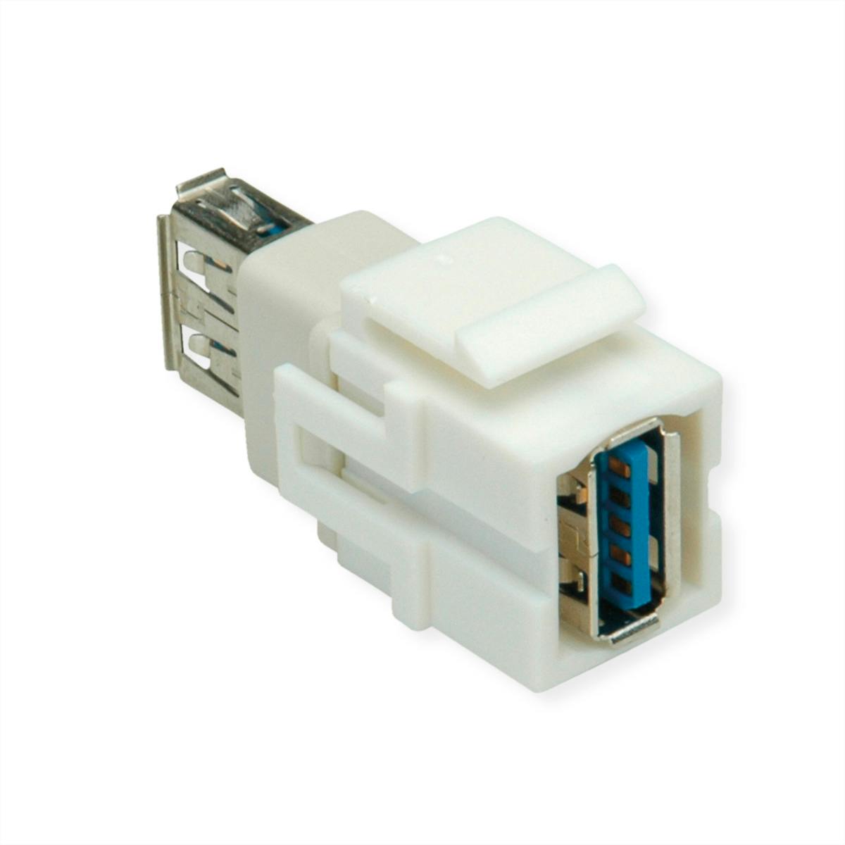 BACHMANN USB A/A 3.0 Keystone module wit | Makro