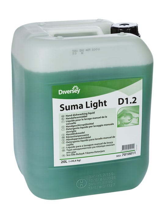 SUMA | Light D1.2 - Detergente líquido para el lavado manual de vajilla ...