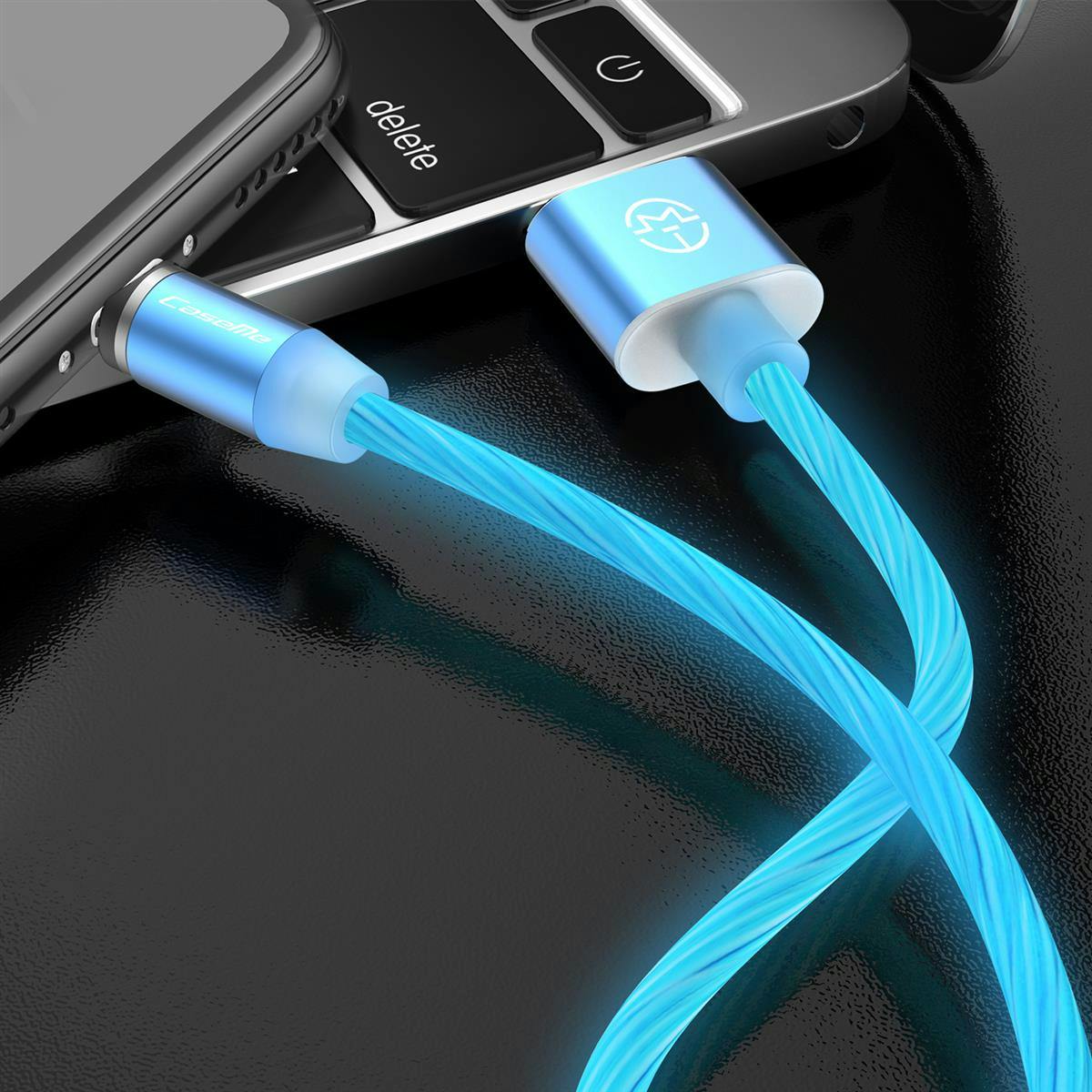 CaseMe Magnet Kabel Ladekabel Magnetisch für iPhone Samsung Huawei Sony ...