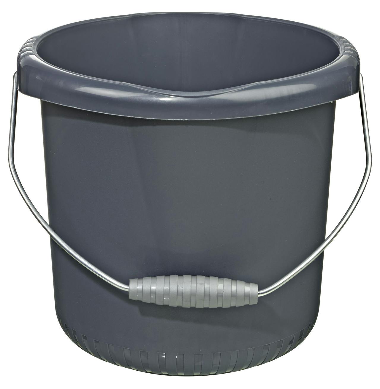 Tarrington House Eimer, Polypropylen / Metall, Ø 29 x 26 cm, 10 L, anthrazit | METRO