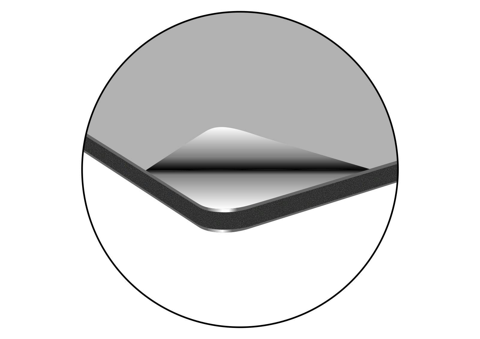 Schild akut toxisch Symbol Toxizität Totenkopf A6 Rückseite ...