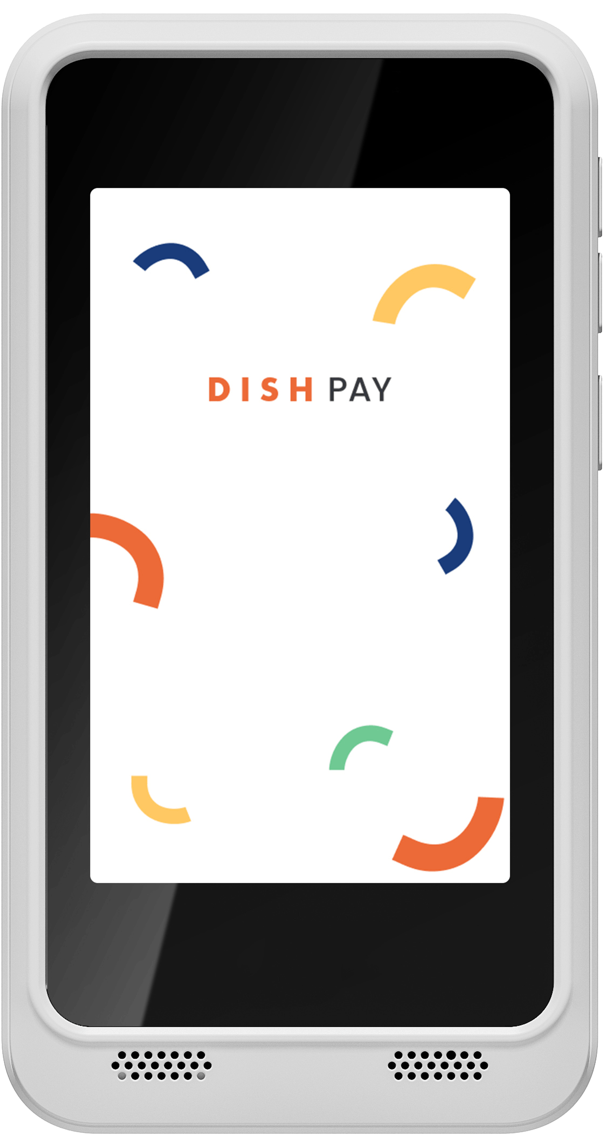 DISH Pay Now - Contactloze kaartlezer met oplaadstation, 7.55 x 1.47 x 14.05 cm, wit | Makro