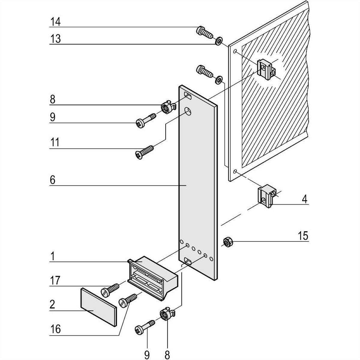 SCHROFF Steckbaugruppe mit starrem Griff in Trapezform - STECKBAUGRUPPE ...