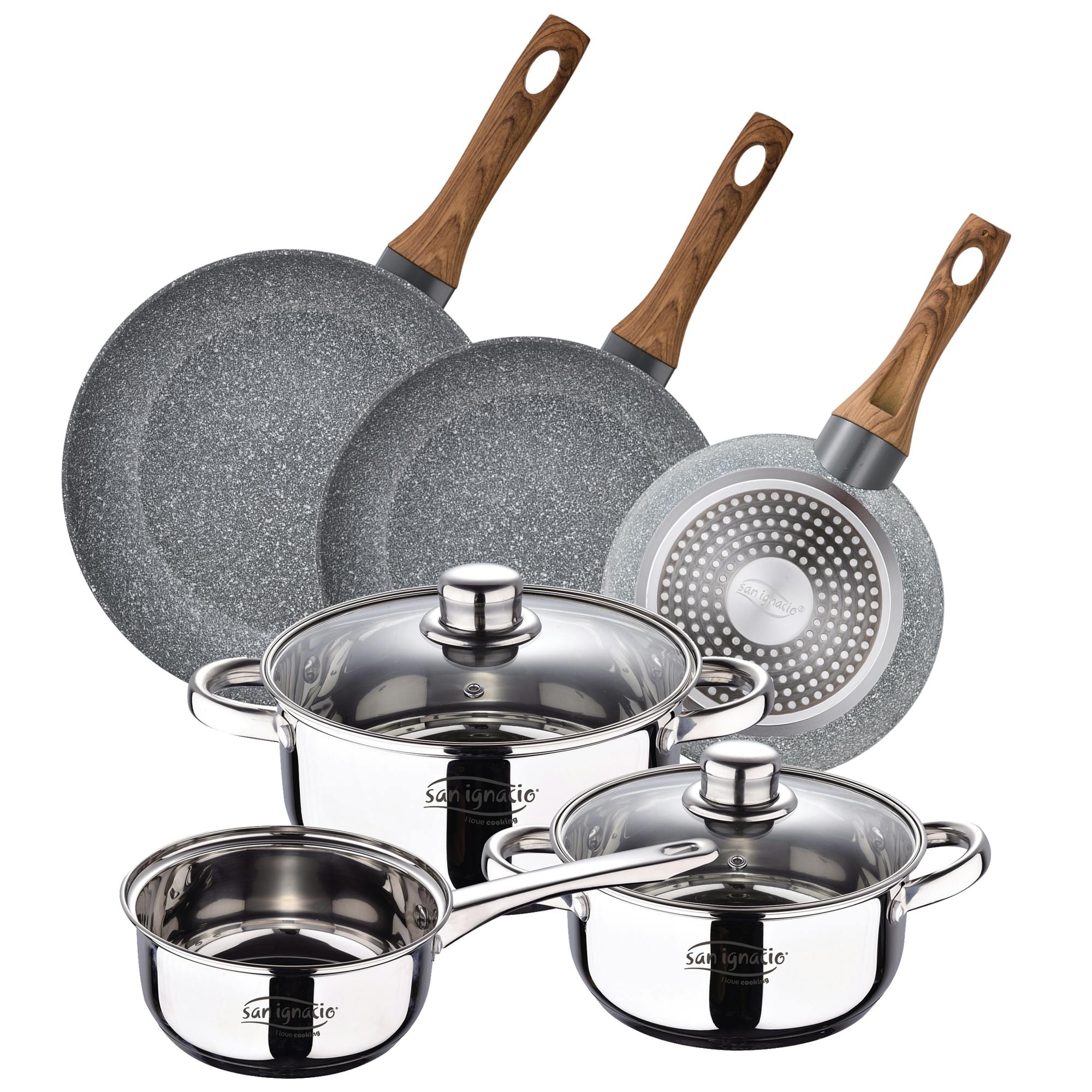 San Ignacio - Pentole Cassel in acciaio inox 16/18/20 cm adatte all ...