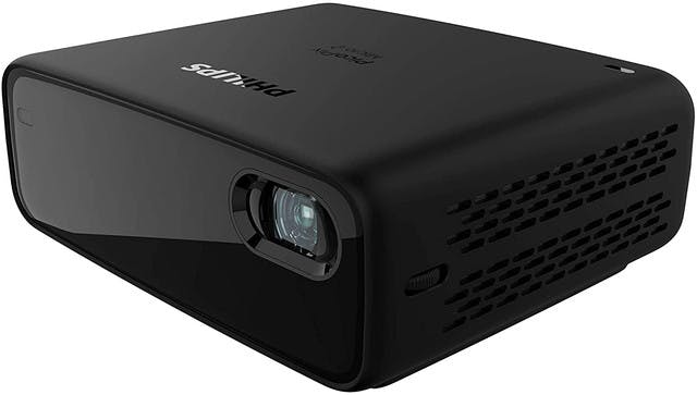 Projector Philips PicoPix Micro 2: LED DLP, 5hrs de duração da bateria ...