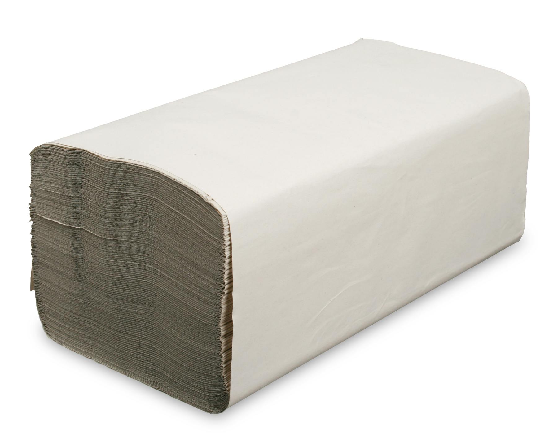 Nette 5000 Blatt Handtuchpapier grau 25x23cm ZZ-Falz Papierhandtücher 1 ...