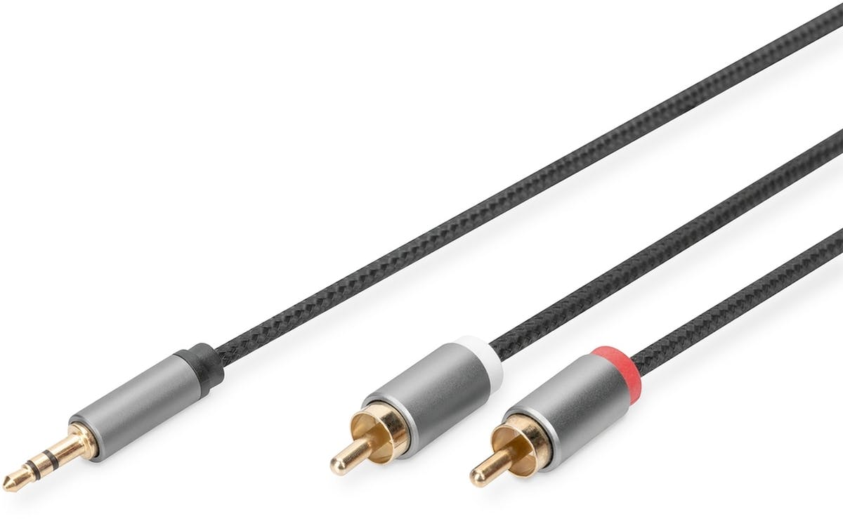 DIGITUS Audio Adapterkabel, 3.5mm Klinke auf Cinch,3m | METRO