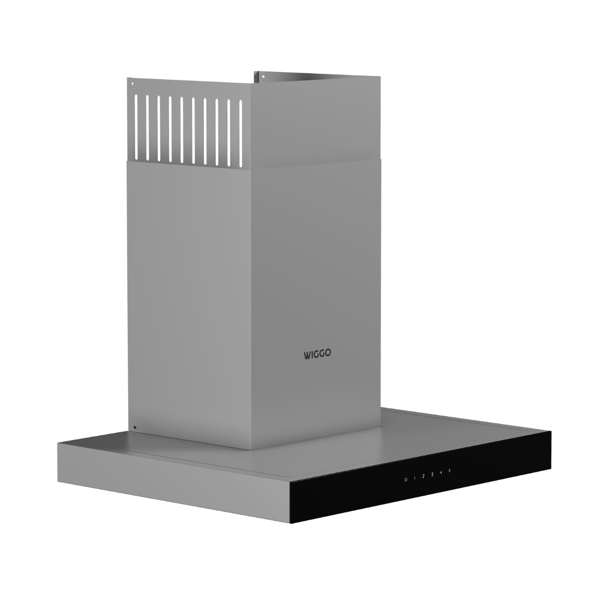 Wiggo - WE-A641T(X) - T-Model - Wandschouw - 60cm - Roestvrijstaal | Makro