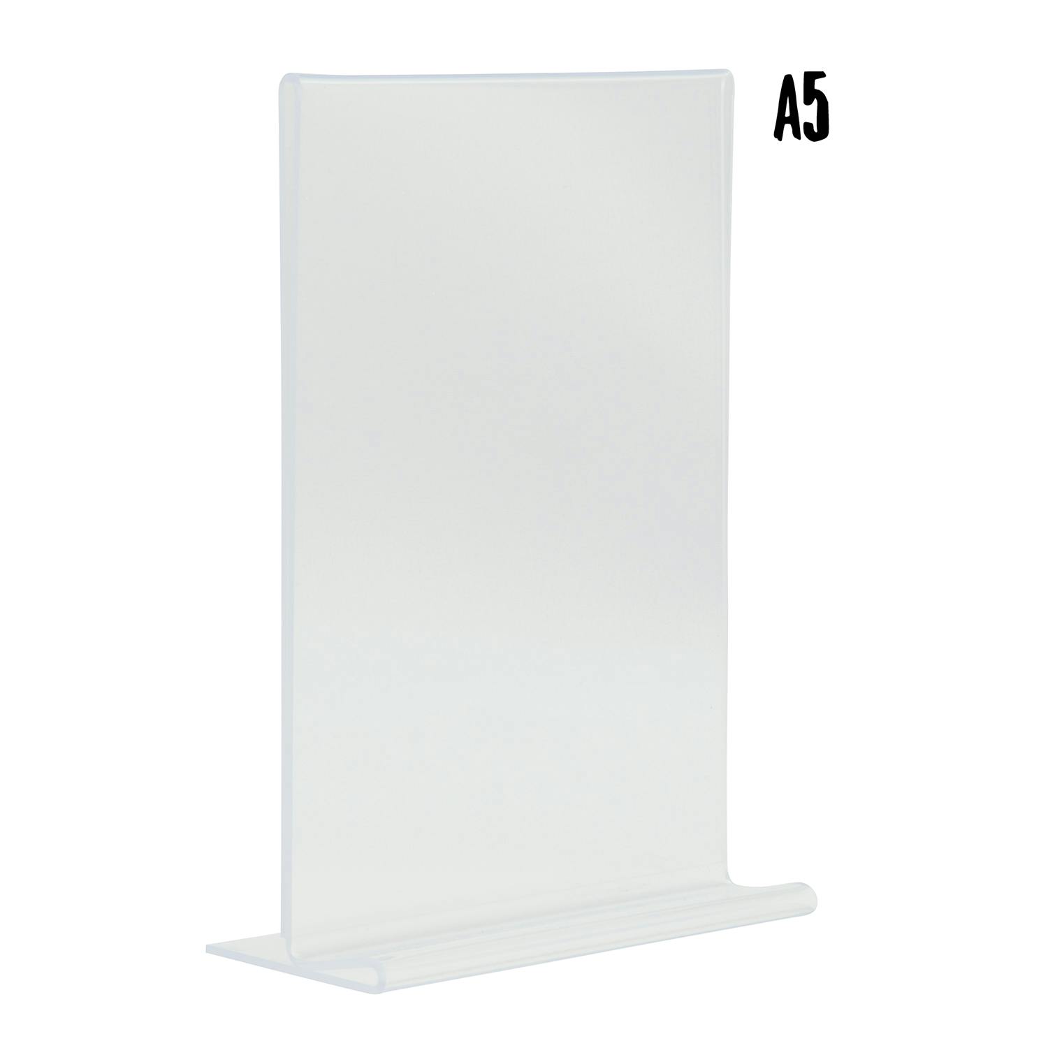 Securit® Porte-affiche Transparent – A5 – Vertical – Double Face ...