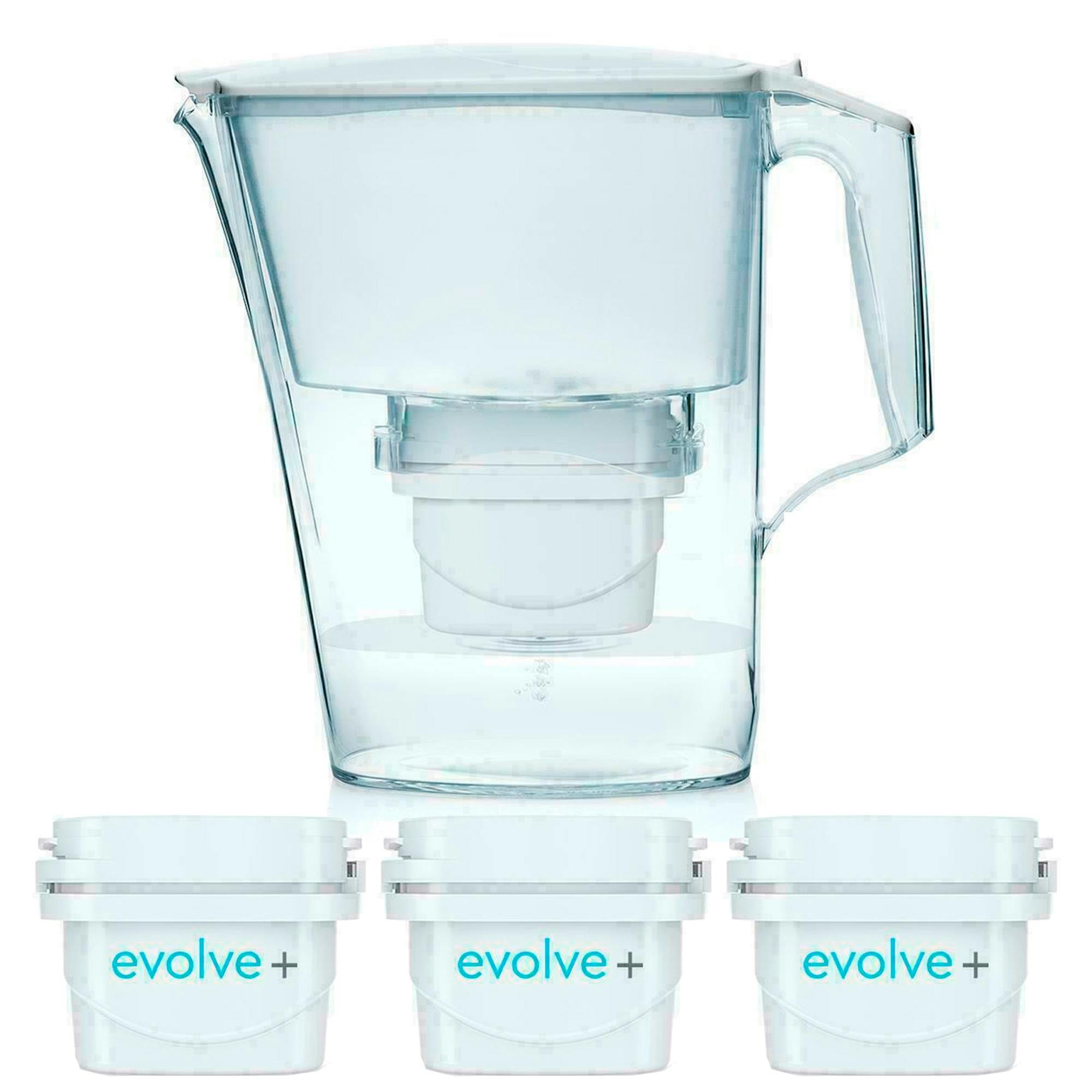 Aqua Optima - Liscia witte kan met totale capaciteit van 2,5 liter met ...