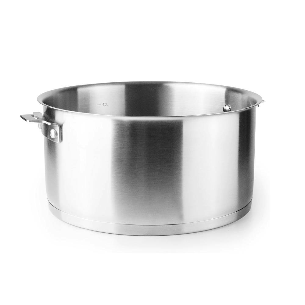 Faitout amovible combi 16 cm - Argent Rond Inox Lacor 18x18 cm | METRO